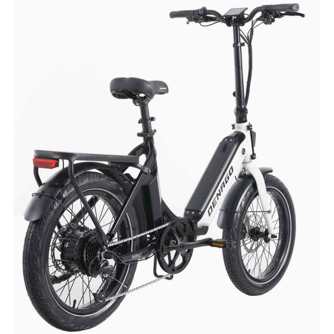 Compact Power: Denago Folding 1 eBike for On-the-Go Riding — Current Riders