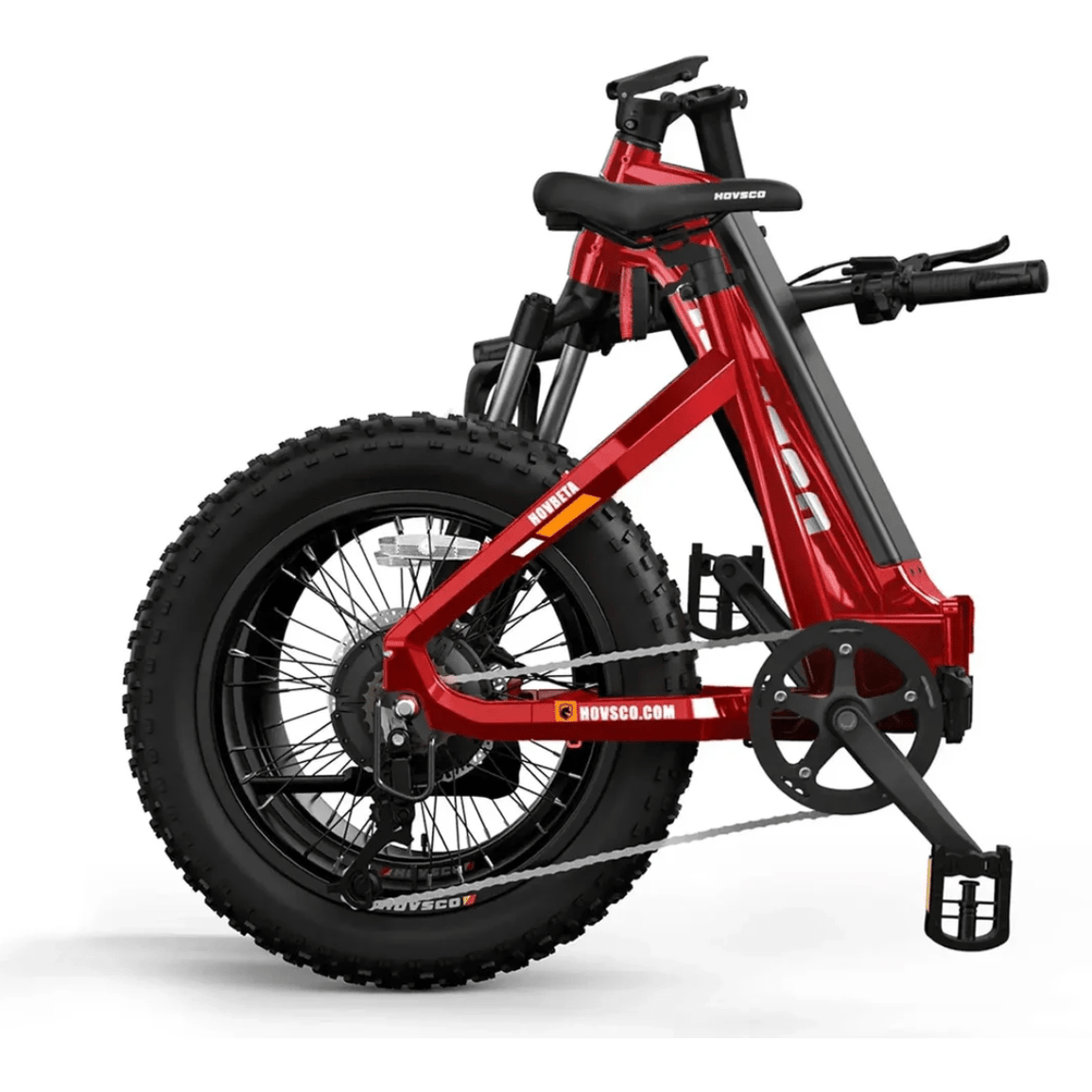 HOVSCO HovBeta: Foldable 750W E-Bike | 450 lb. Capacity, 60 mi Range ...