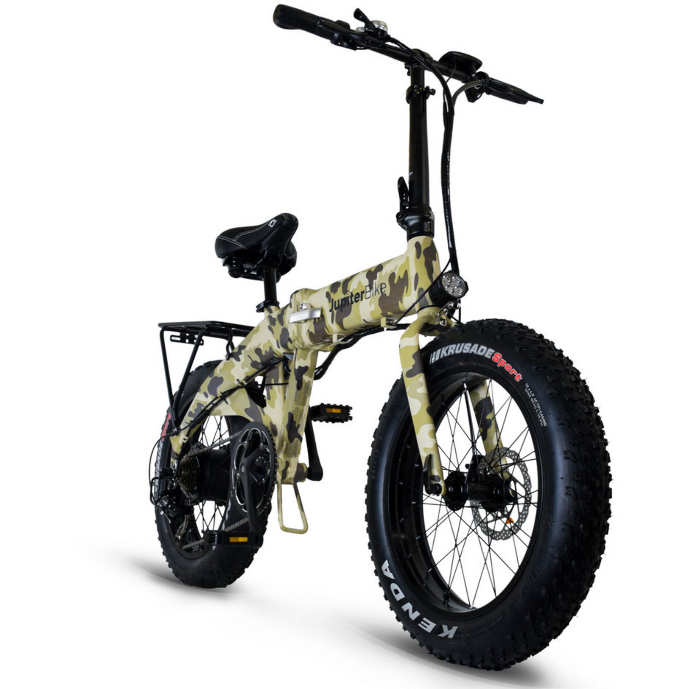Jupiter Bike Defiant: Foldable, 40+ Mile Range E-Bike for Beach Life ...