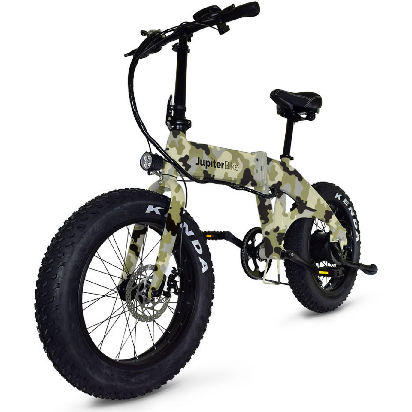 Jupiter Bike Defiant: Foldable, 40+ Mile Range E-Bike for Beach Life ...